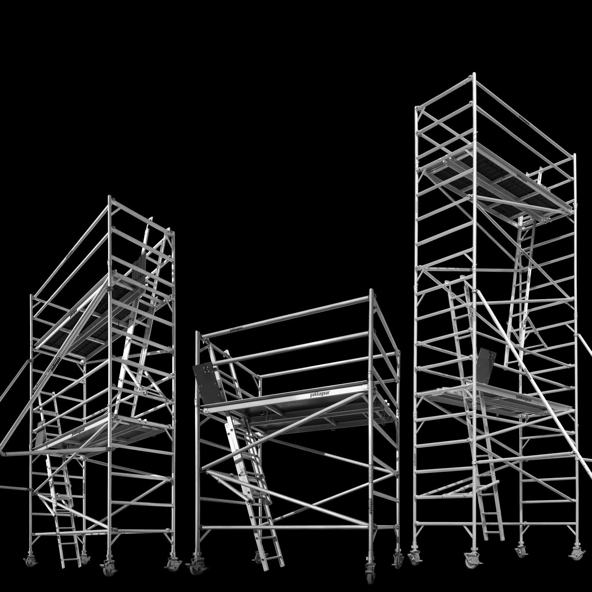 Wide Adjustable Foldable Platform: Mobile Scaffolding | Yakka Gear